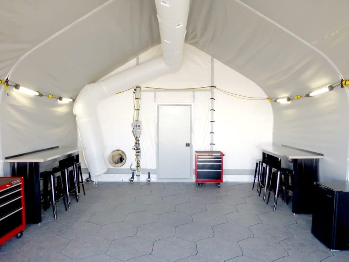 Modular Structures for Vehicle Storage & Maintenance Buildings
