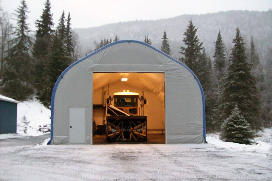 Modular Structures for Vehicle Storage & Maintenance Buildings