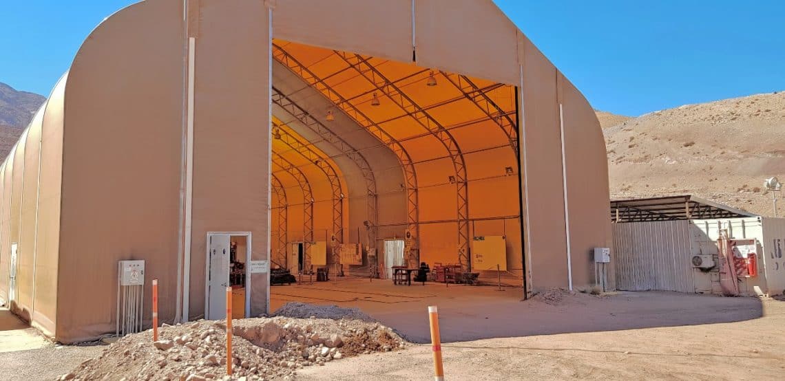 Modular Structures for Vehicle Storage & Maintenance Buildings