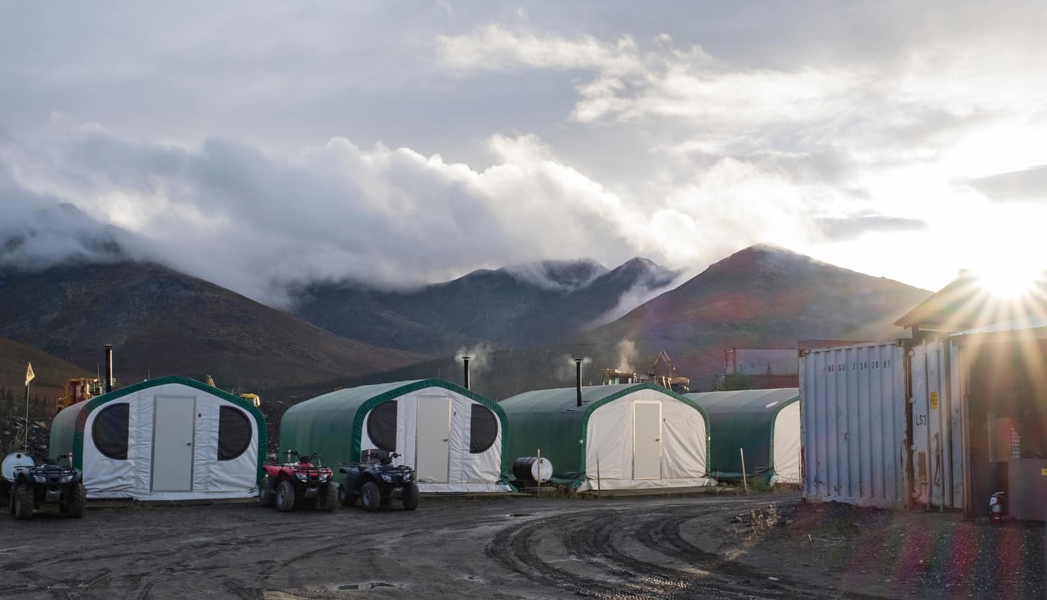 Fabric Structures for Geophysical Exploration - Alaska Structures