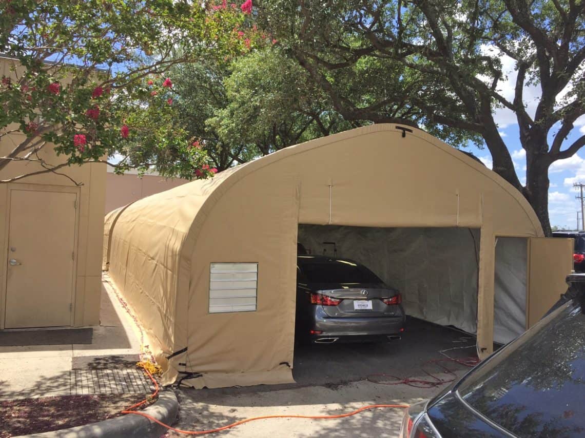 Modular Structures for Vehicle Storage & Maintenance Buildings