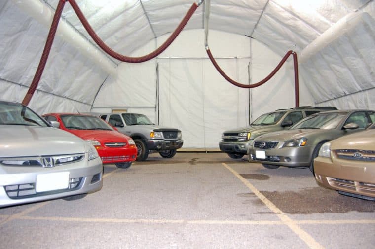 Modular Structures for Vehicle Storage & Maintenance Buildings