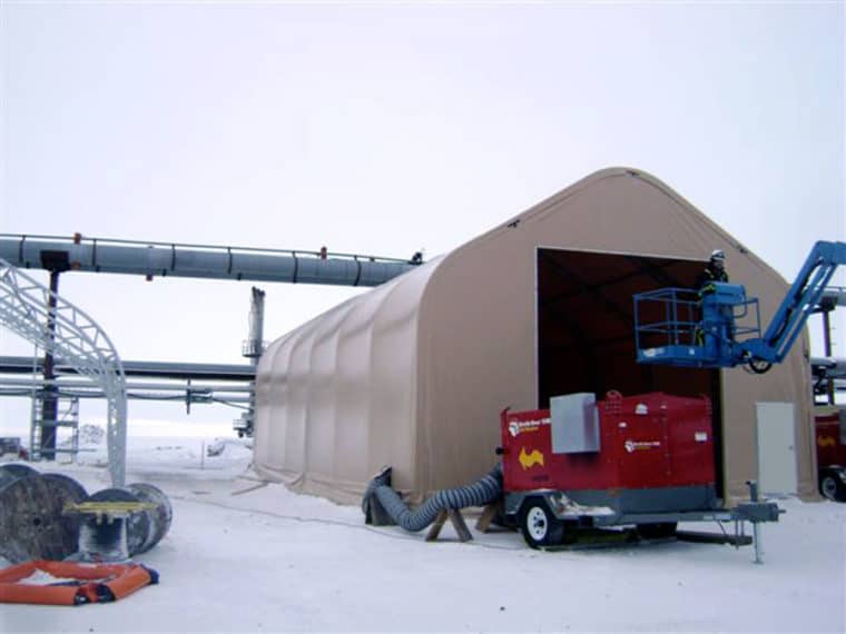 Pipeline and Pump Station Enclosures - Alaska Structures