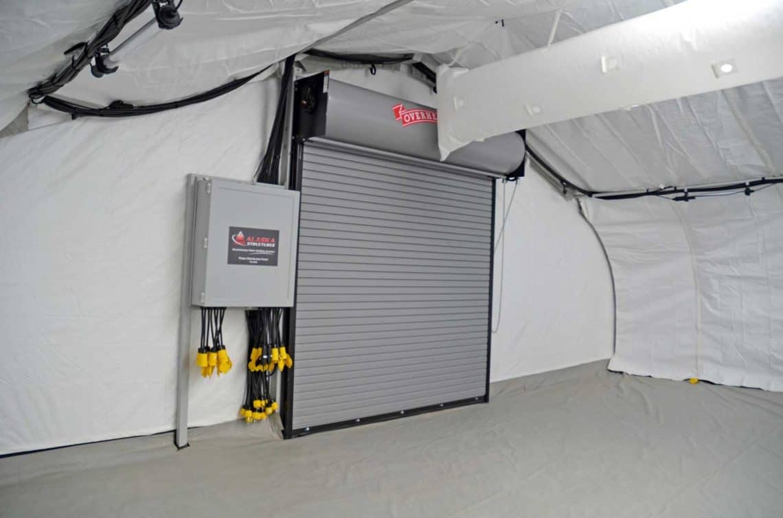 Power & Lighting Systems for Fabric Buildings - Alaska Structures