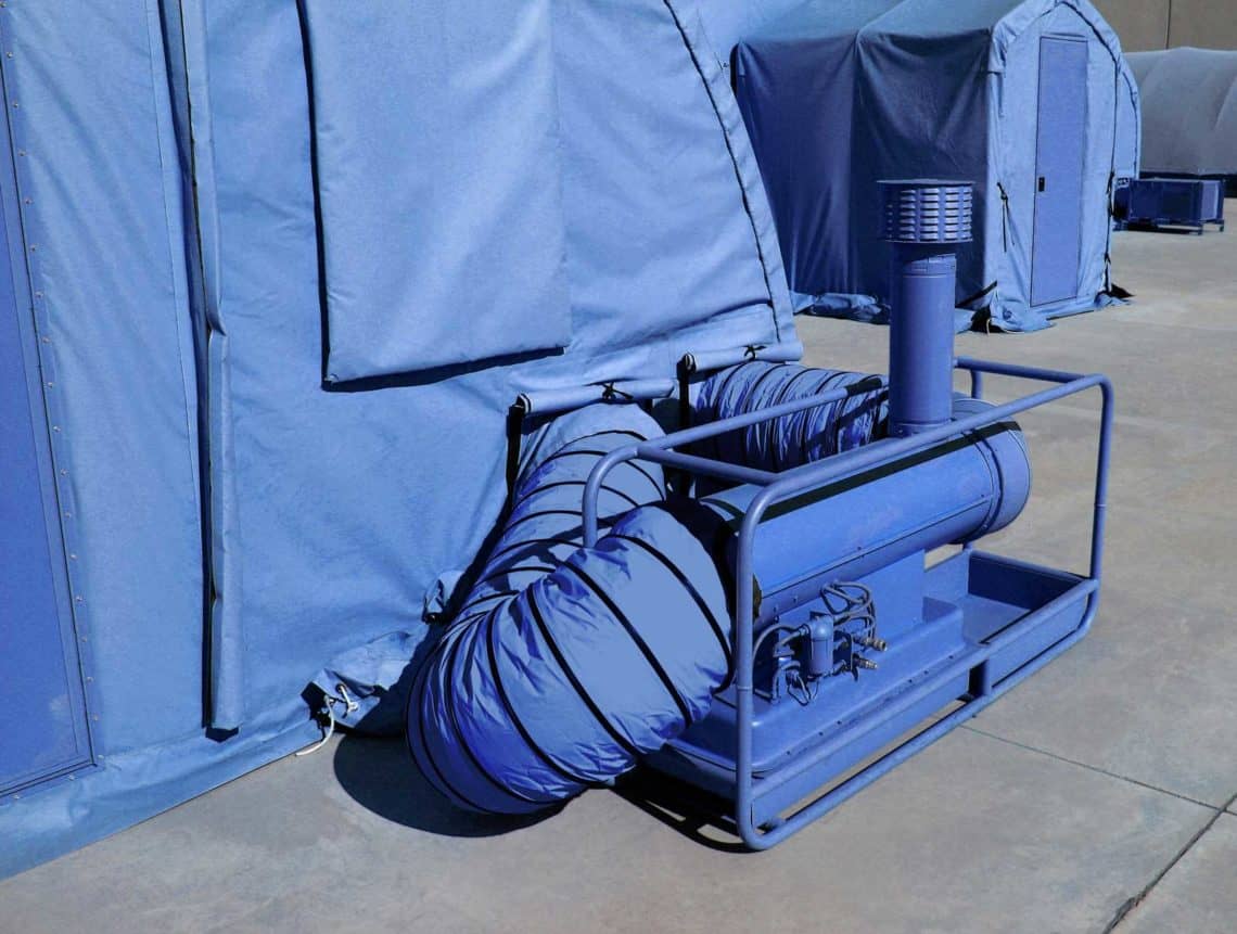 Heaters for Fabric Buildings - Alaska Structures