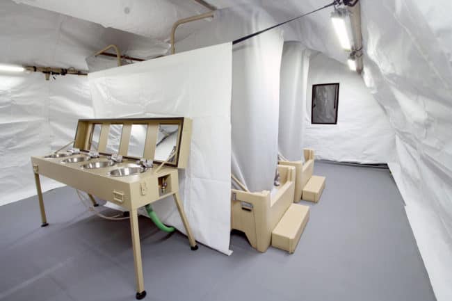 Portable Hygiene Facilities for Remote Camp Systems