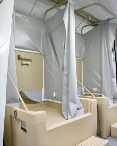 Portable Hygiene Facilities for Remote Camp Systems