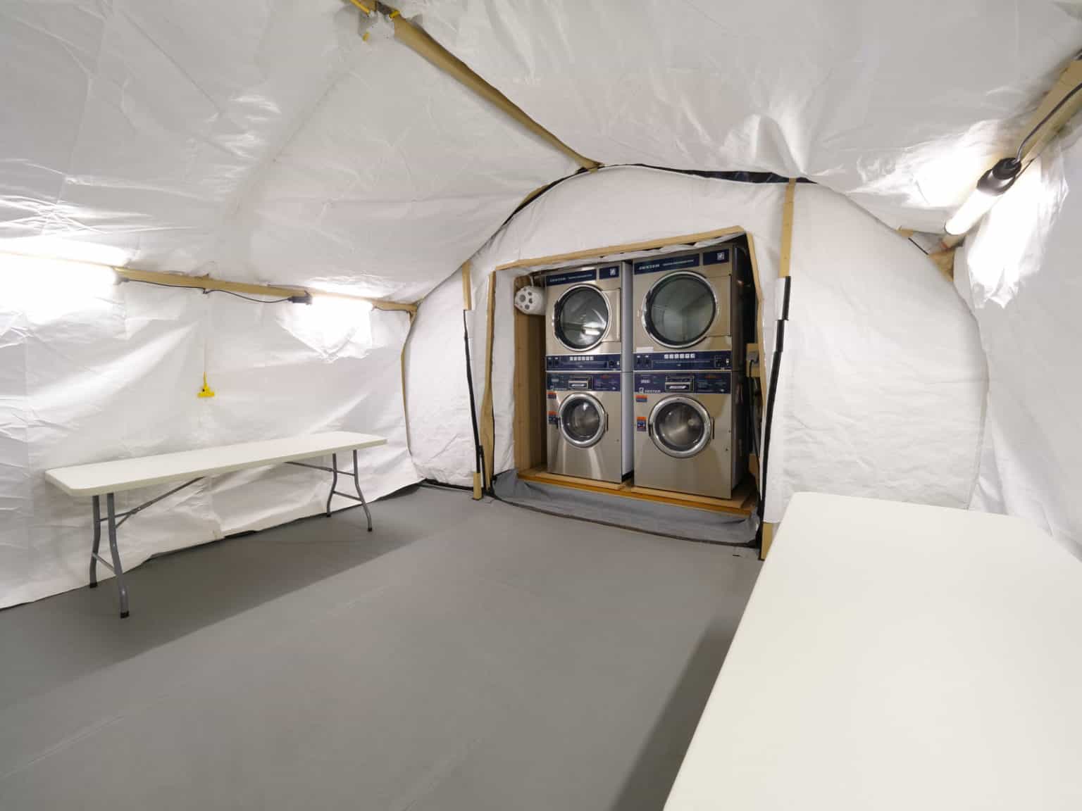 Portable Hygiene Facilities for Remote Camp Systems