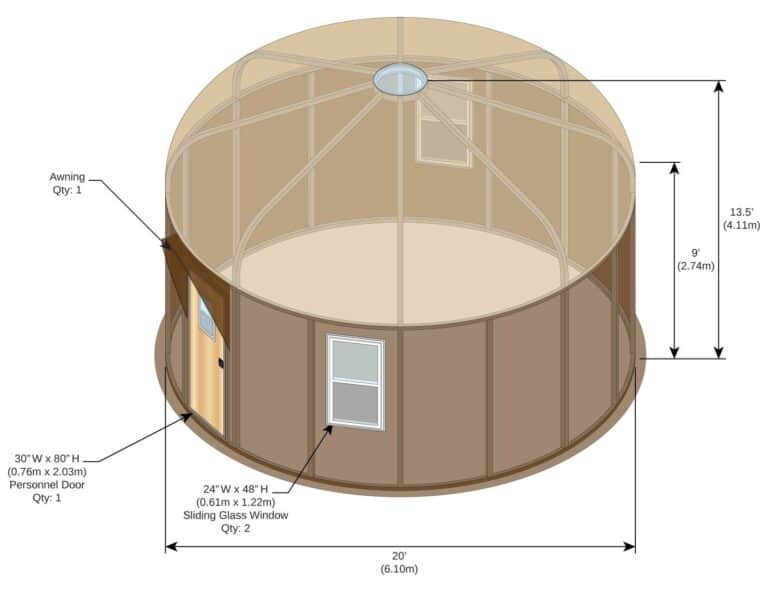 WeatherPort Yurts | Alaska Structures