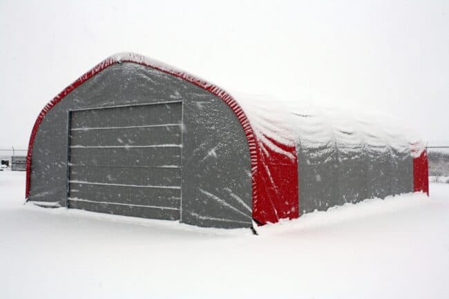 Temporary Car Garage Snow Load Capacity
