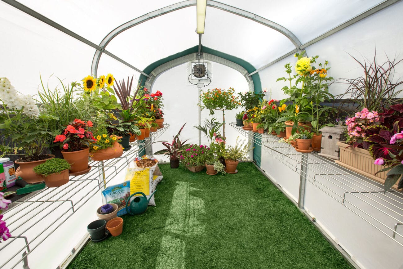 The WeatherPort Backyard Greenhouse from Alaska Structures
