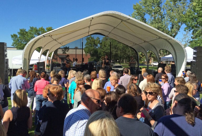 Fabric Stage Covers and Concert Hall Solutions - Alaska Structures