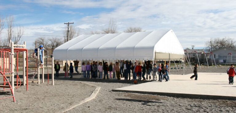 Fabric Playground Shelter Buildings - Alaska Structures