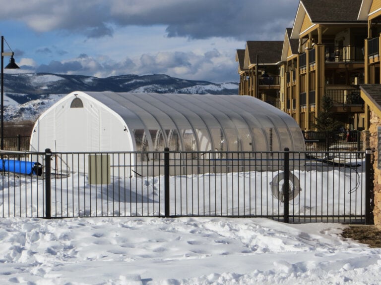 WeatherPort Swimming Pool Enclosures | Alaska Structures