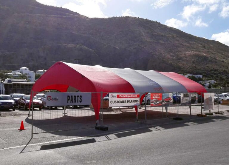 Fabric Structures for Auto Dealerships - Alaska Structures