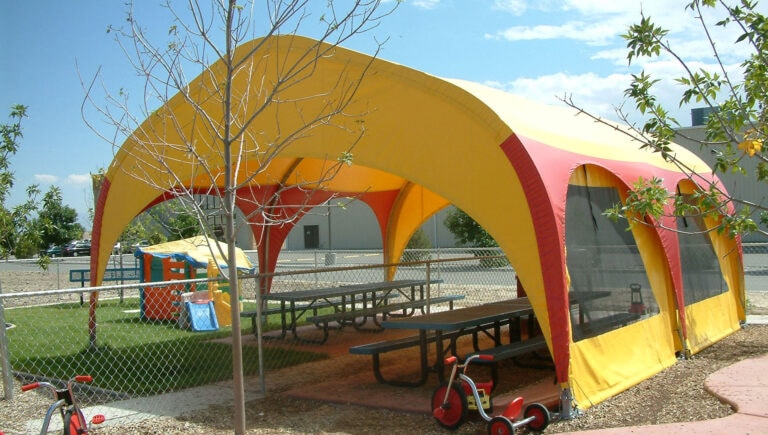 Fabric Playground Shelter Buildings - Alaska Structures