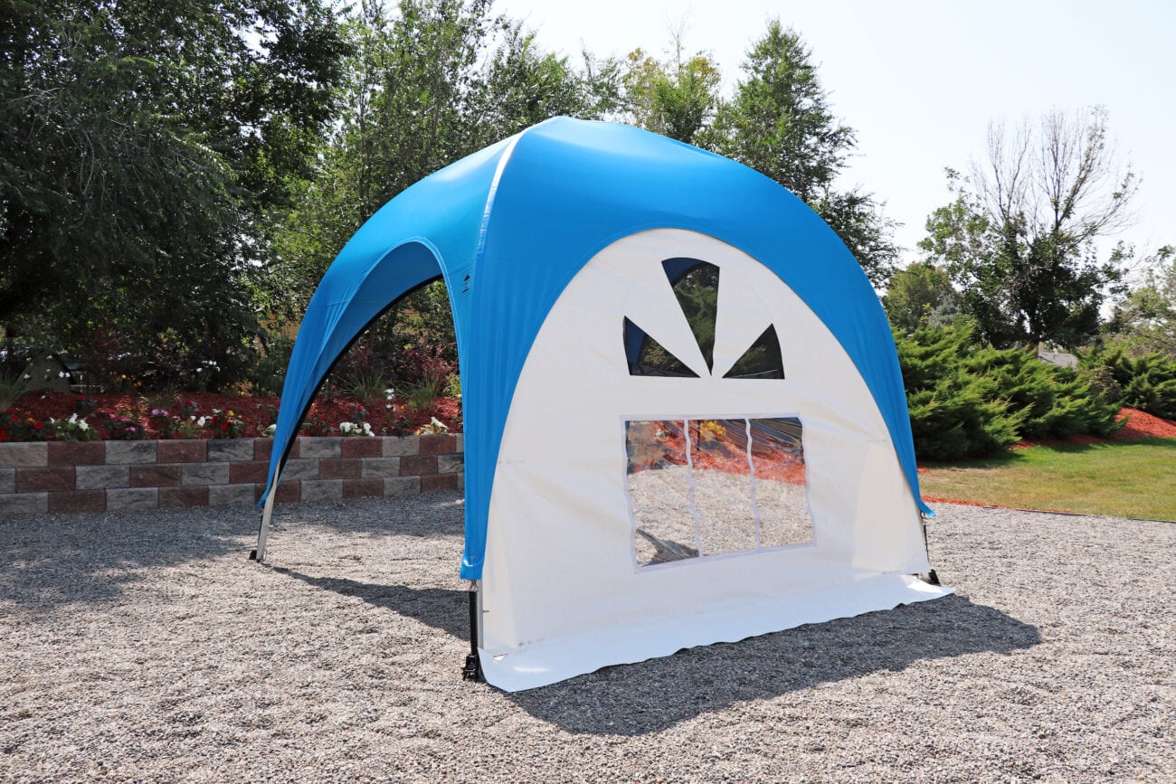 Side Curtains for Canopies and Fabric Buildings - Alaska Structures