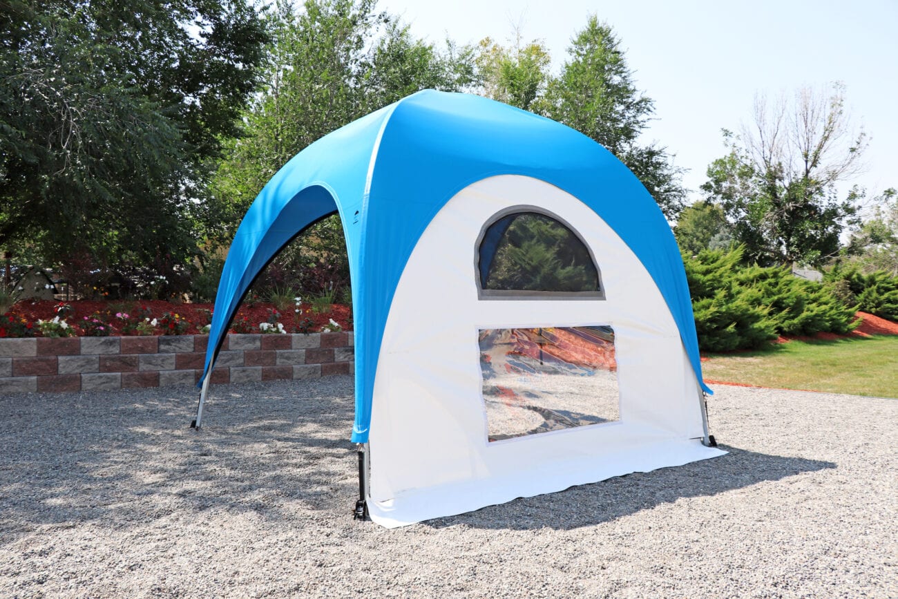 Side Curtains for Canopies and Fabric Buildings - Alaska Structures