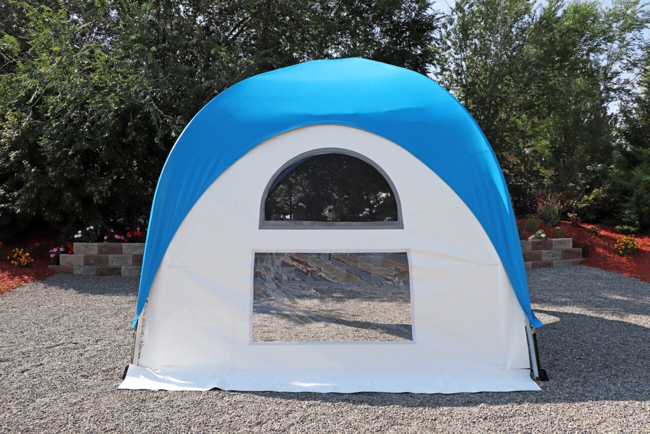 Side Curtains for Canopies and Fabric Buildings - Alaska Structures