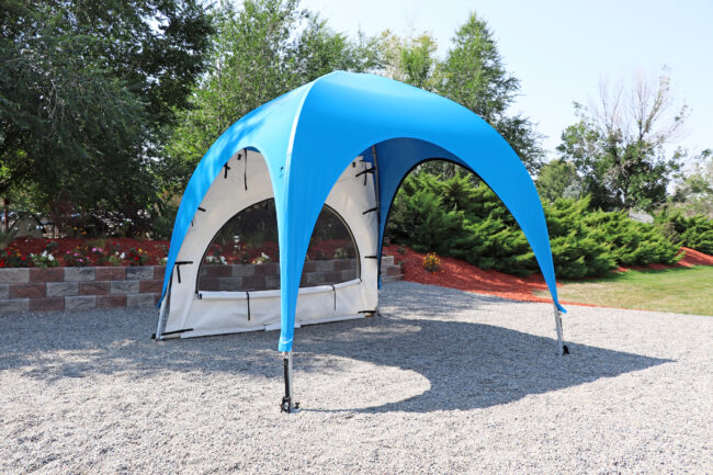 Side Curtains for Canopies and Fabric Buildings - Alaska Structures