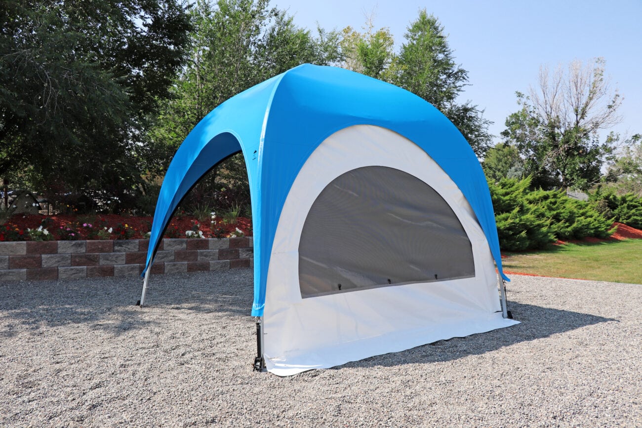 Side Curtains for Canopies and Fabric Buildings - Alaska Structures