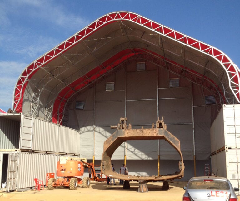 End Panel Options for Fabric Buildings - Alaska Structures