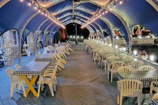 Lunch Tents and Break-Area Fabric Structures - Alaska Structures