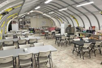 Lunch Tents and Break-Area Fabric Structures - Alaska Structures